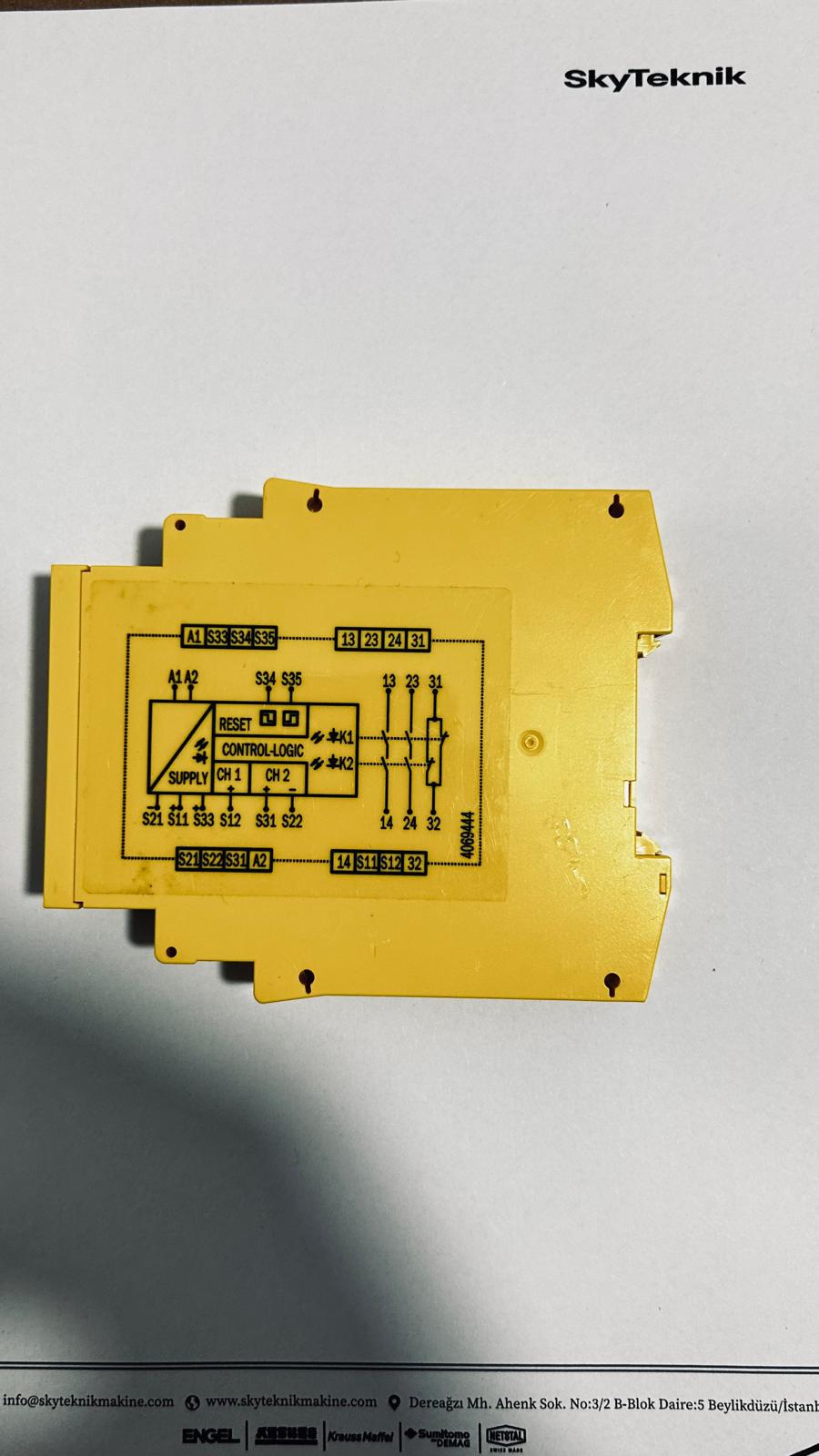 SICK UE48-20S SAFETY RELAY – SKY TEKNİK MAKİNE